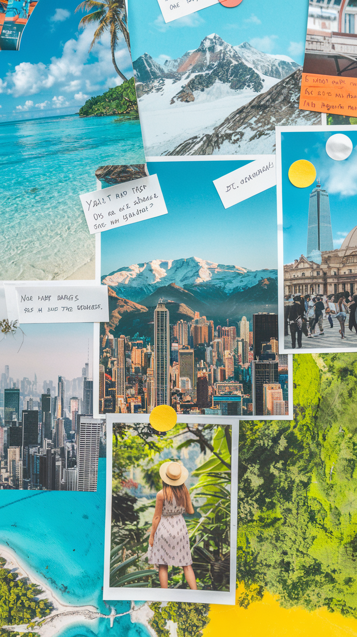 Travel Vision Board Magic