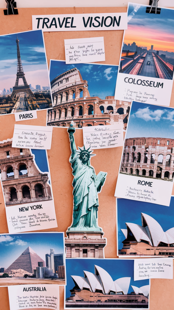 Travel Vision Board Magic