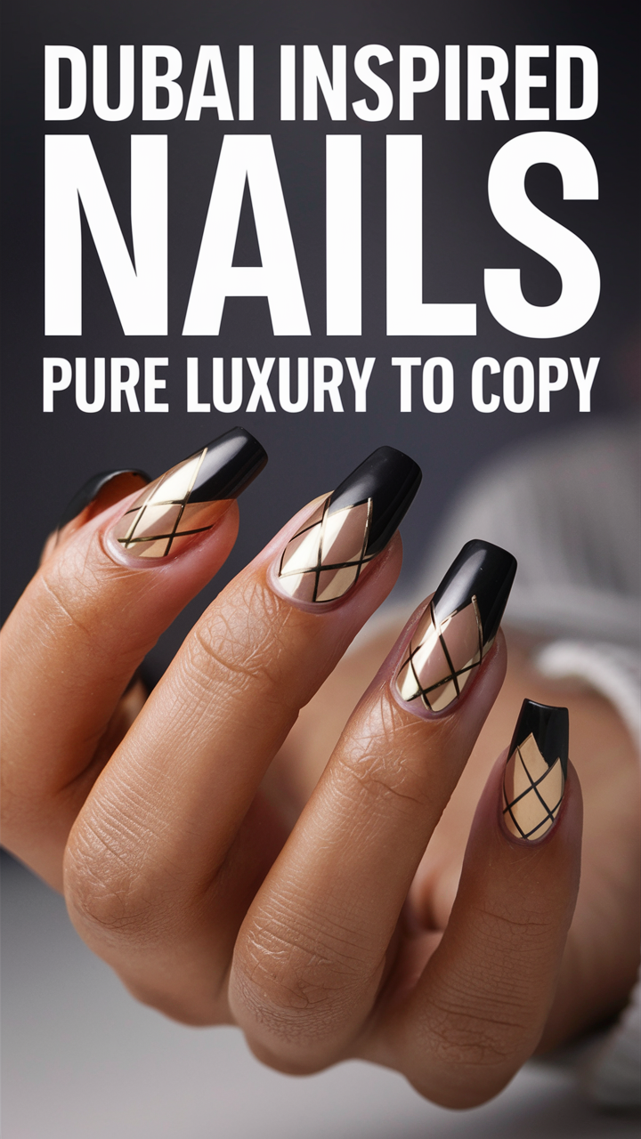 Dubai Inspired Nails