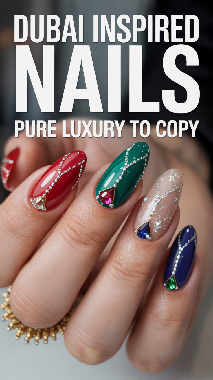 Dubai Inspired Nails