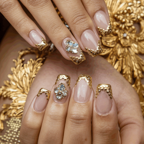 Dubai Inspired Nails